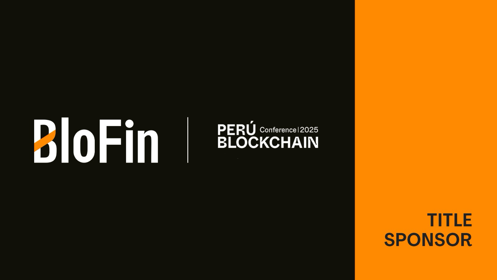 Brofin will become the main sponsor of the Blockchain Peru 2025 conference